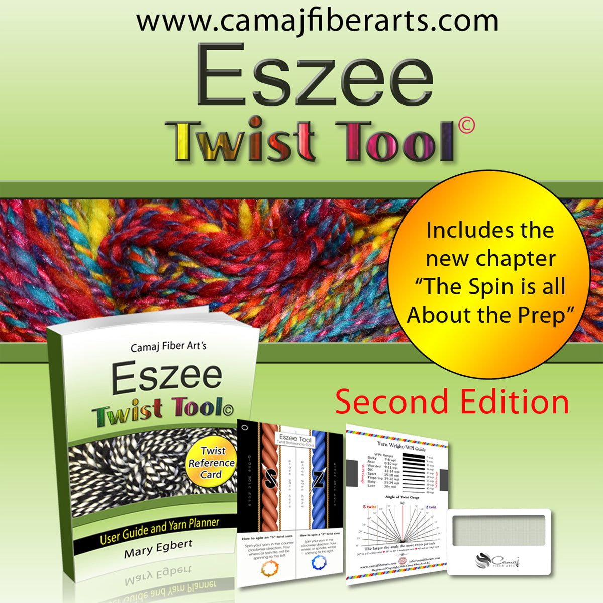 Eszee Twist Tool – Camaj Fiber Arts